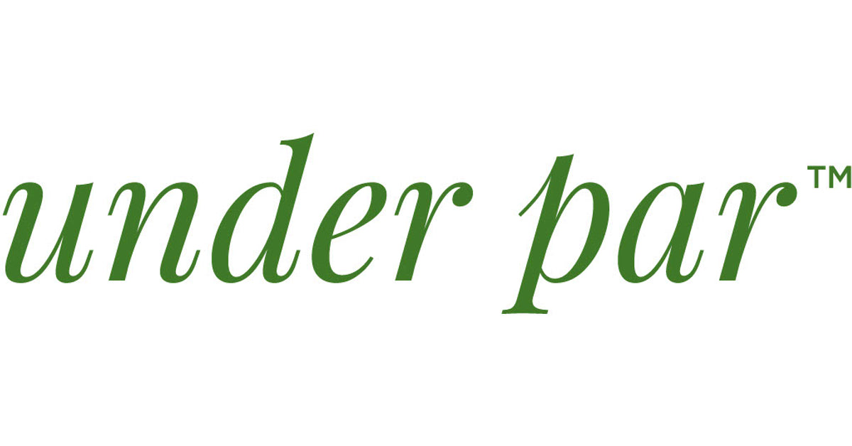 underpar – under par